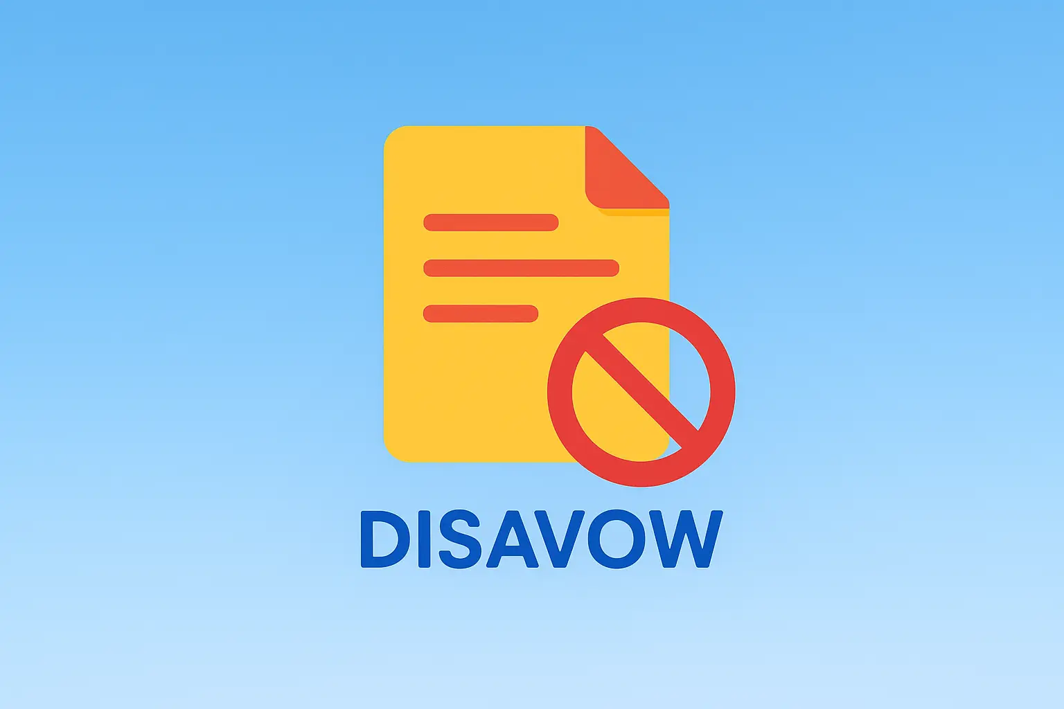 The Disavow File - Is it really worth creating it? - VladSand